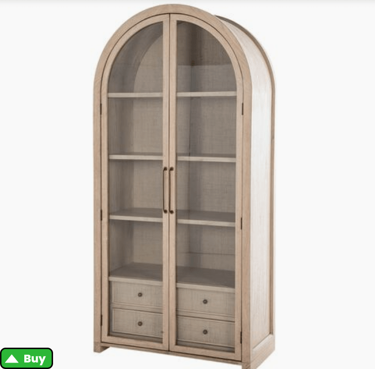 Stylish Dining Room Makeover: China Cabinets and Hutches
